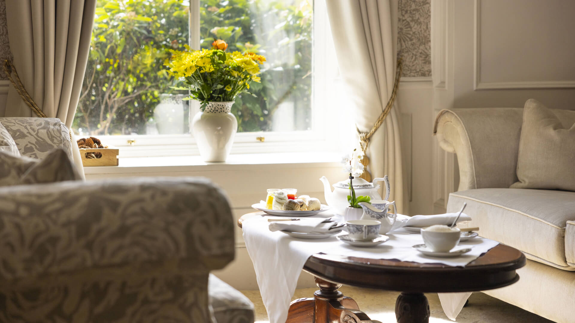 Waterside Lounge | Afternoon Tea Wicklow | BrookLodge Hotel